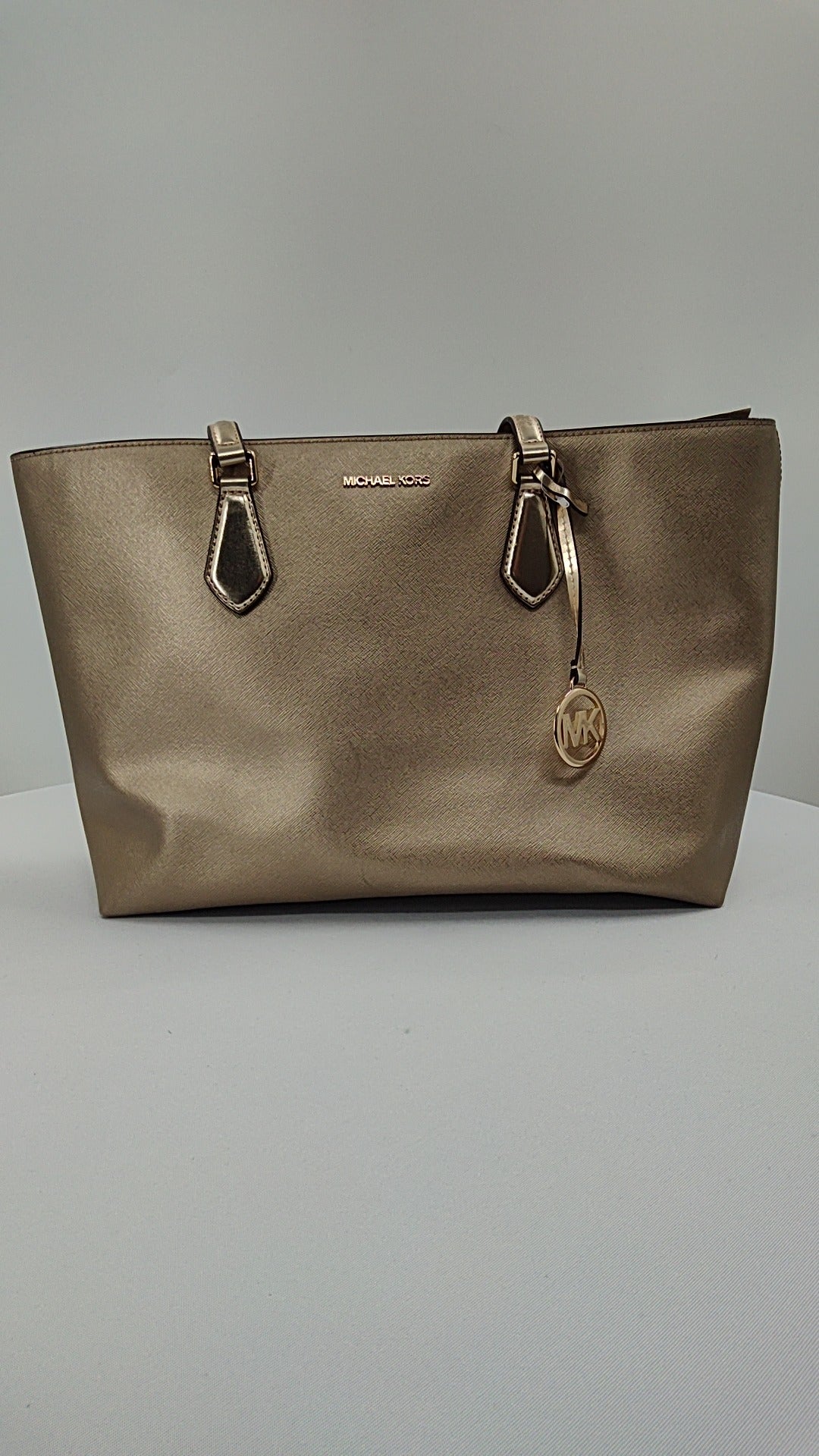 Michael Kors Womens Large Mf Tote Pale Gold Bags – Revive